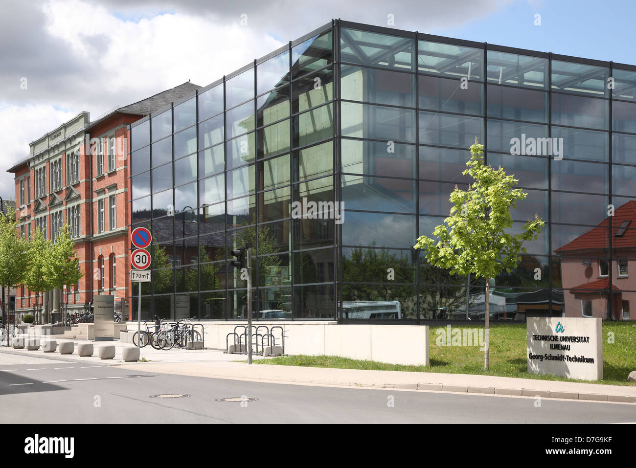 Ilmenau Thuringia University technical center Stock Photo - Alamy