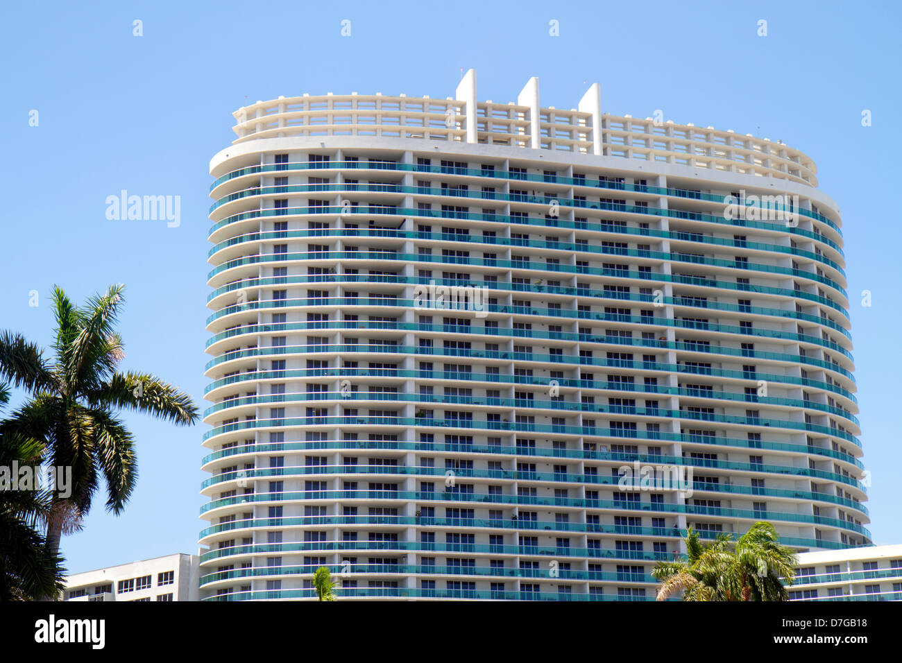 Miami Beach Florida,West Avenue,Flamingo Towers,high rise skyscraper ...