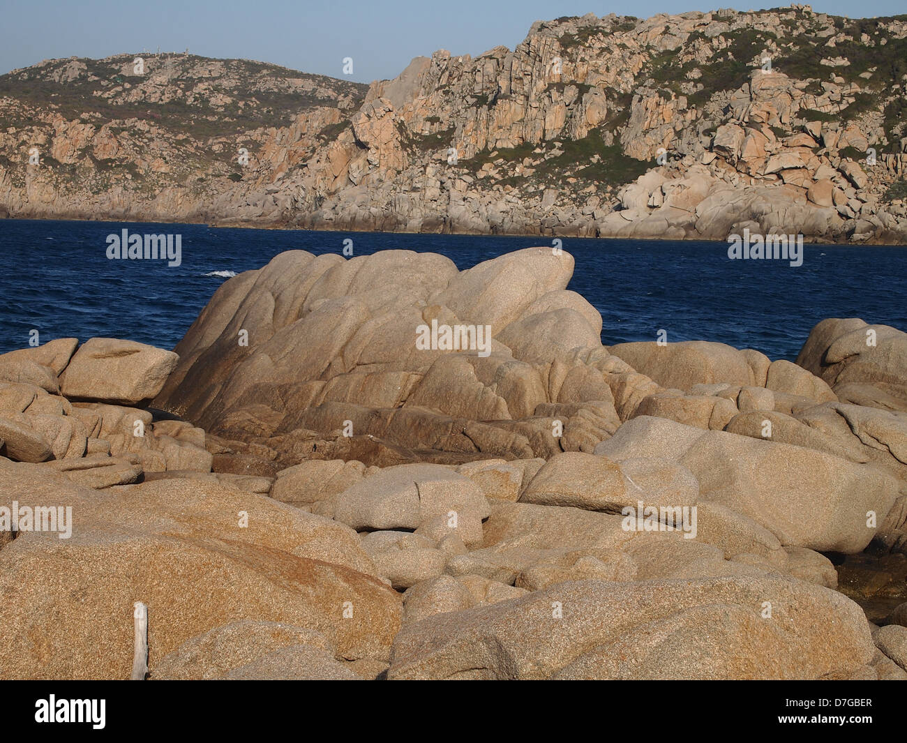 Nice rocks in a bay Stock Photo - Alamy