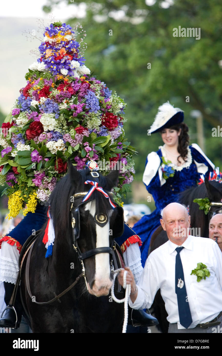Oak apple day castleton hi-res stock photography and images - Alamy