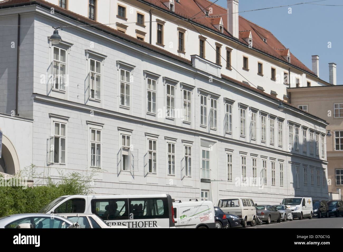 Old University buildings in Vienna Stock Photo - Alamy