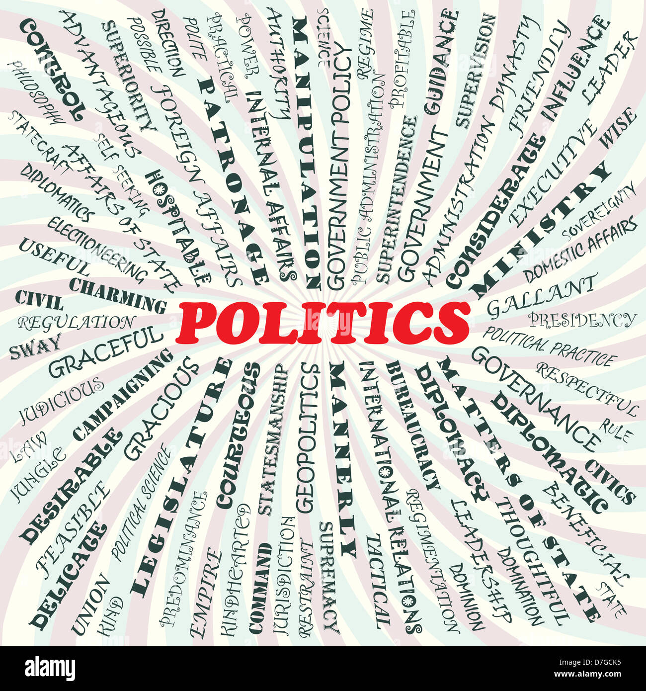illustration of politics concept Stock Photo - Alamy