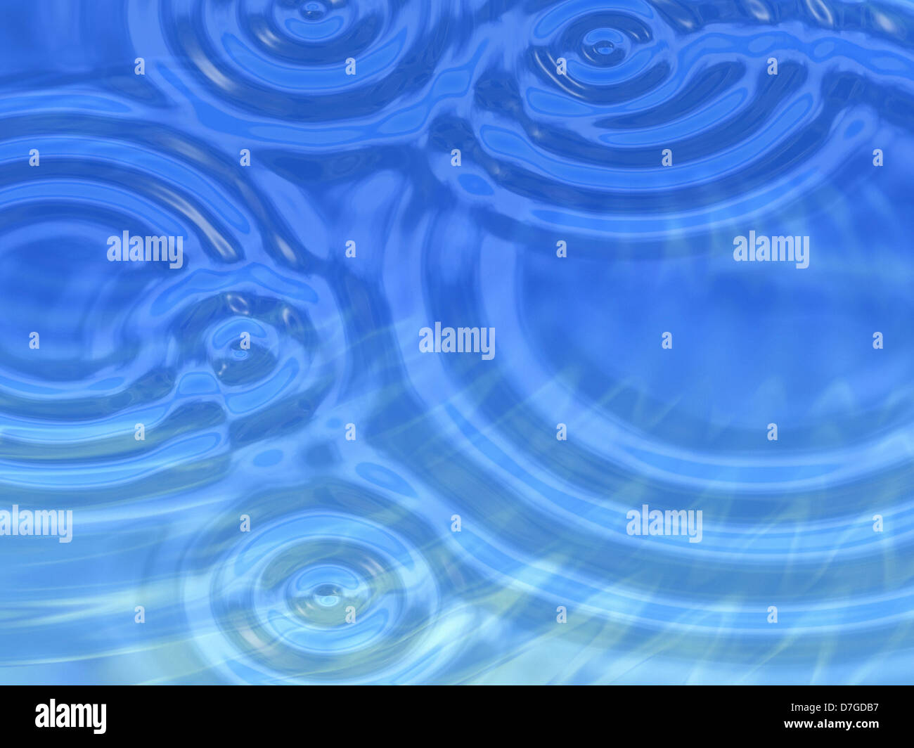 a round of rain water Stock Photo - Alamy