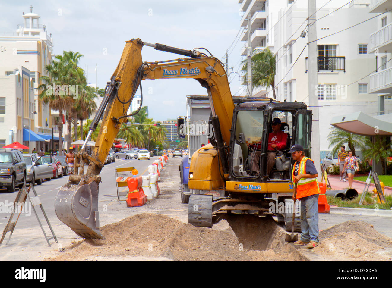 Capital improvements workers working man men hi-res stock photography ...