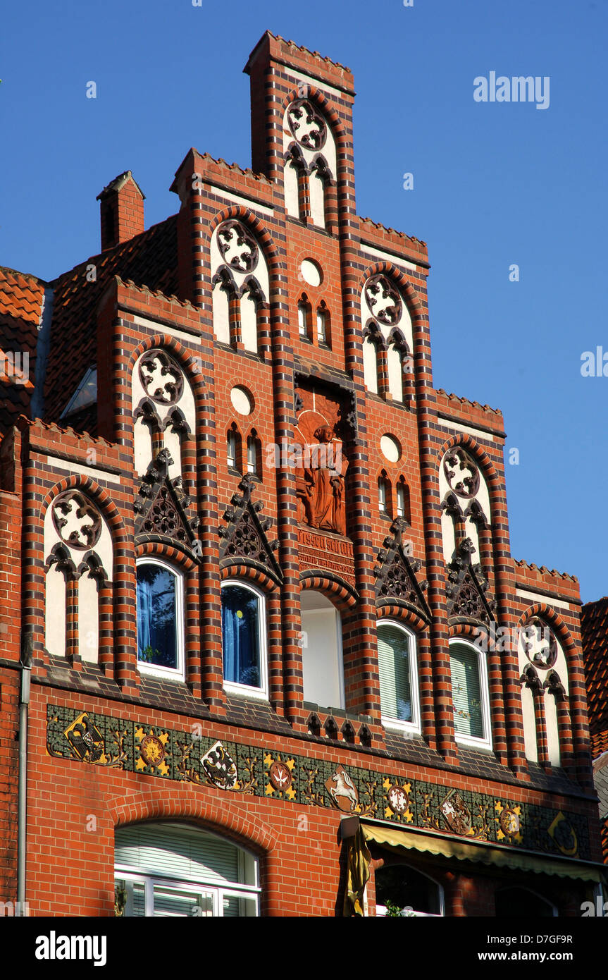Germany, Lower Saxony, Hannover, architecture, brick building Stock ...