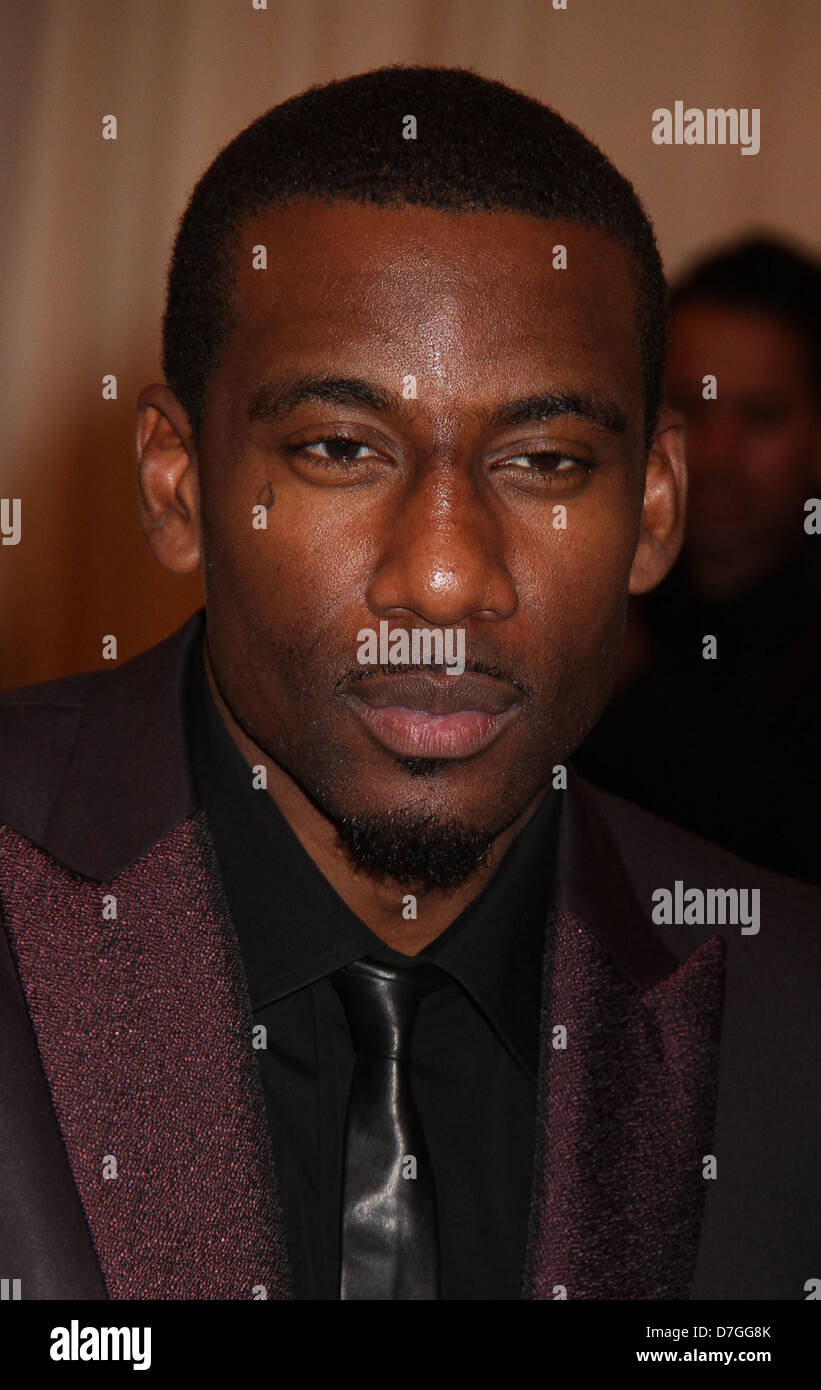 New York, New York, USA. 6th May, 2013. Basketball player AMAR'E ...