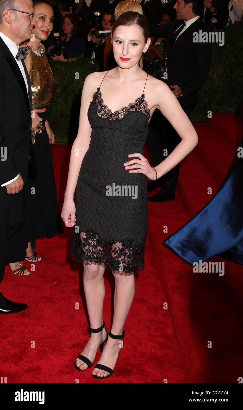 New York, New York, USA. 6th May, 2013. Actress LAURA CARMICHAEL ...