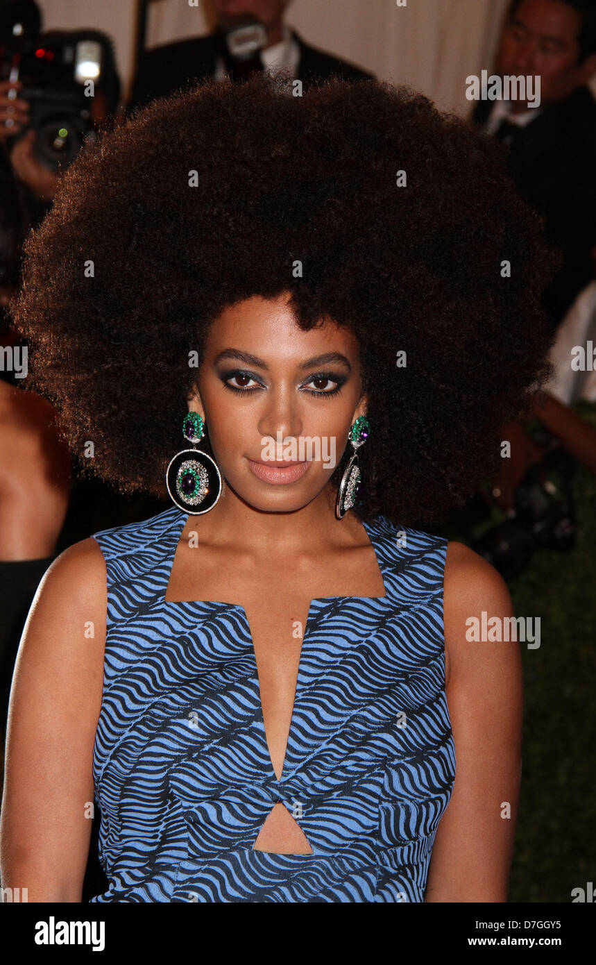 New York, New York, USA. 6th May, 2013. Singer SOLANGE KNOWLES attends ...