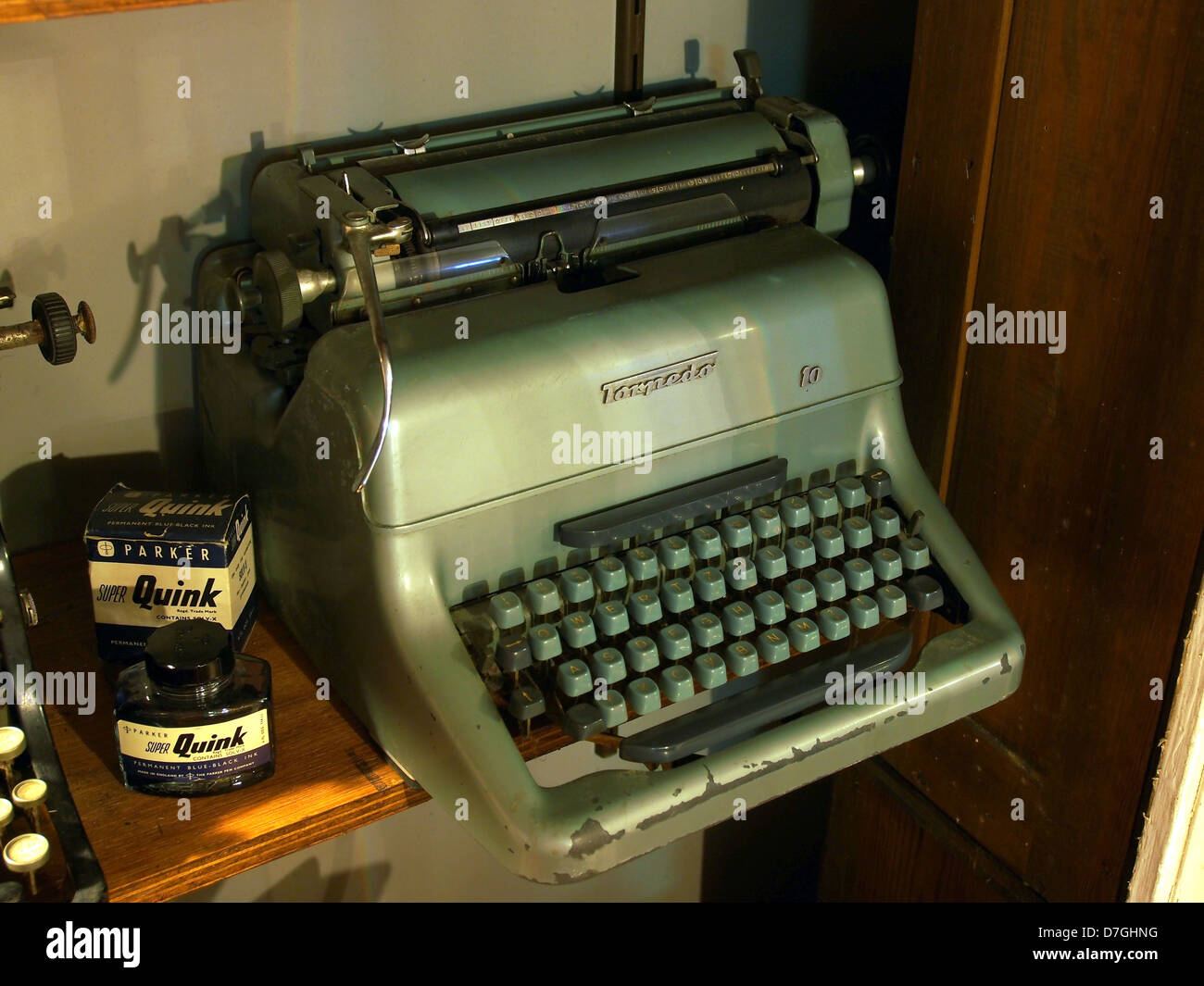 The Torpedo 10 typewriter, a classic mechanical typewriter, was known ...