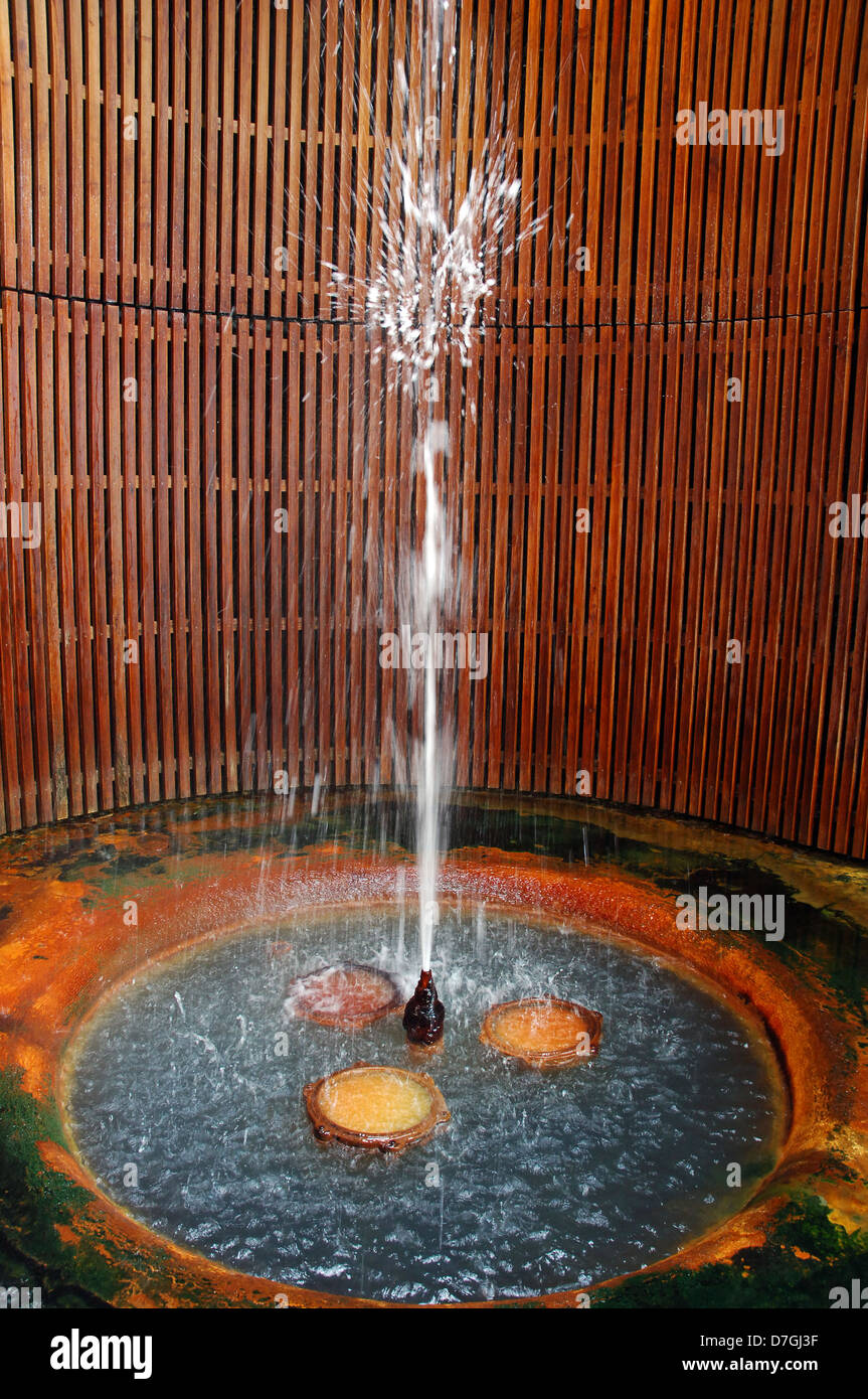 Germany, Rheinland-Pfalz, Bad Ems, Robert-Kampe-Sprudel, mineral water ...