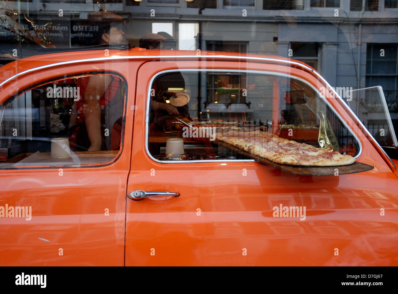 Car fast food window hi-res stock photography and images - Alamy