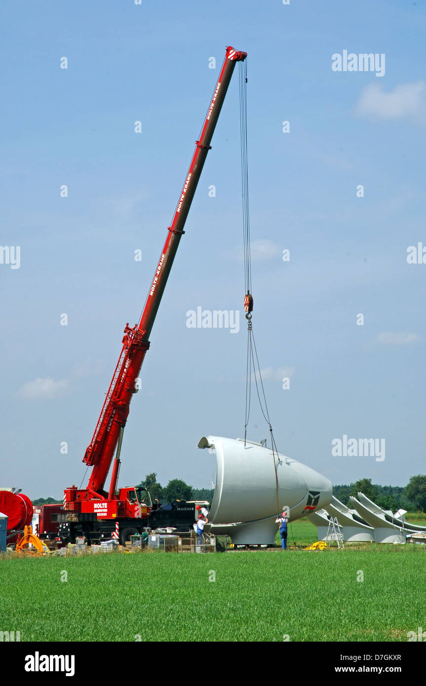 Windmill construction hi-res stock photography and images - Alamy