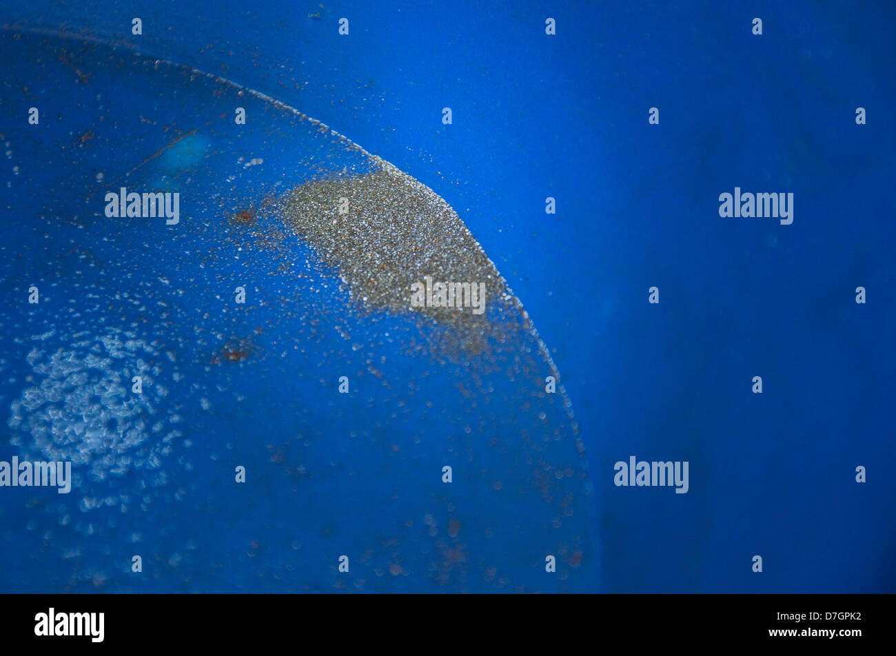 Gold sand in blue pan. Nordland, Norway Stock Photo - Alamy