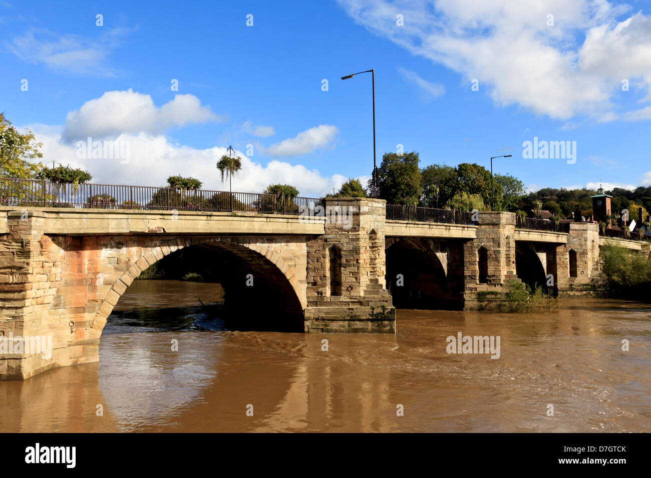 8847. River Severn at Bridgenorth, Shropshire, England, UK Stock Photo ...