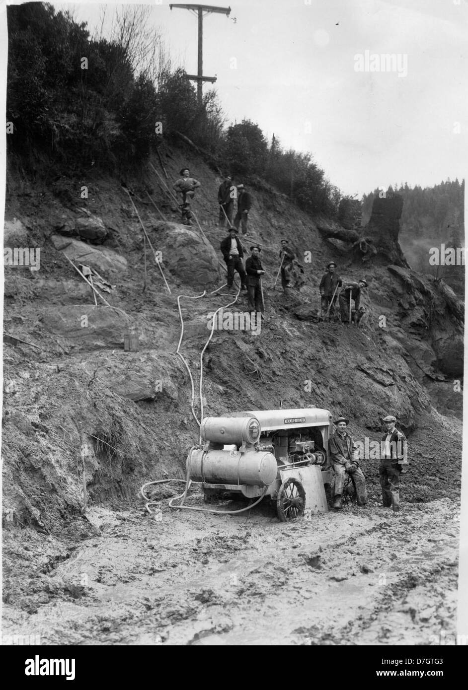 Civilian conservation corps ccc work hi-res stock photography and ...