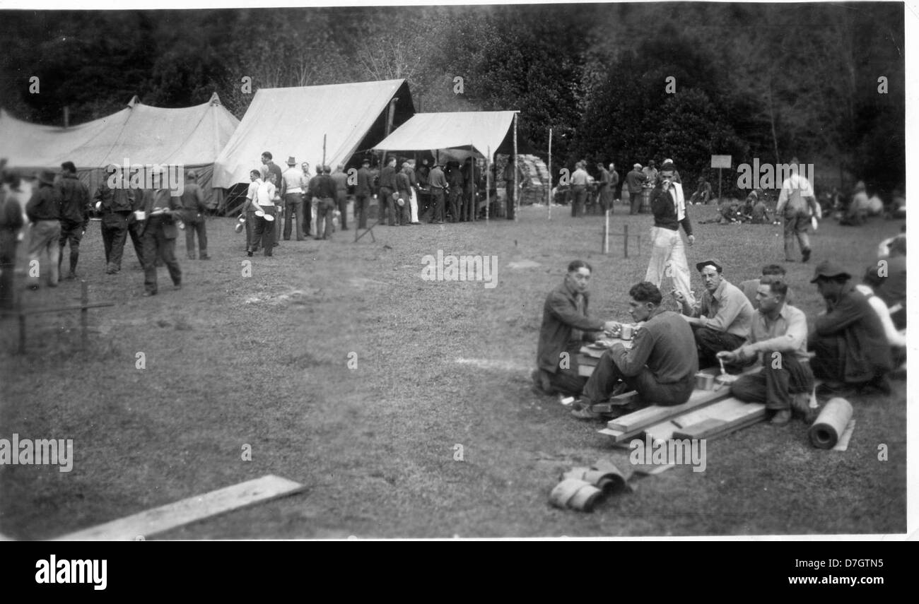 The image showcases the arrival of new recruits at a Civilian ...
