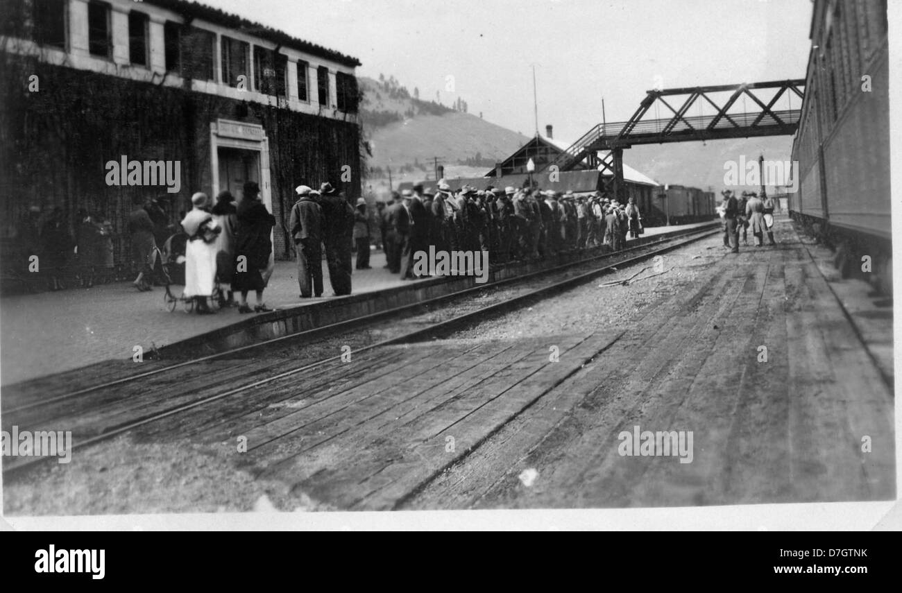 This photograph shows members of the Civilian Conservation Corps (CCC ...