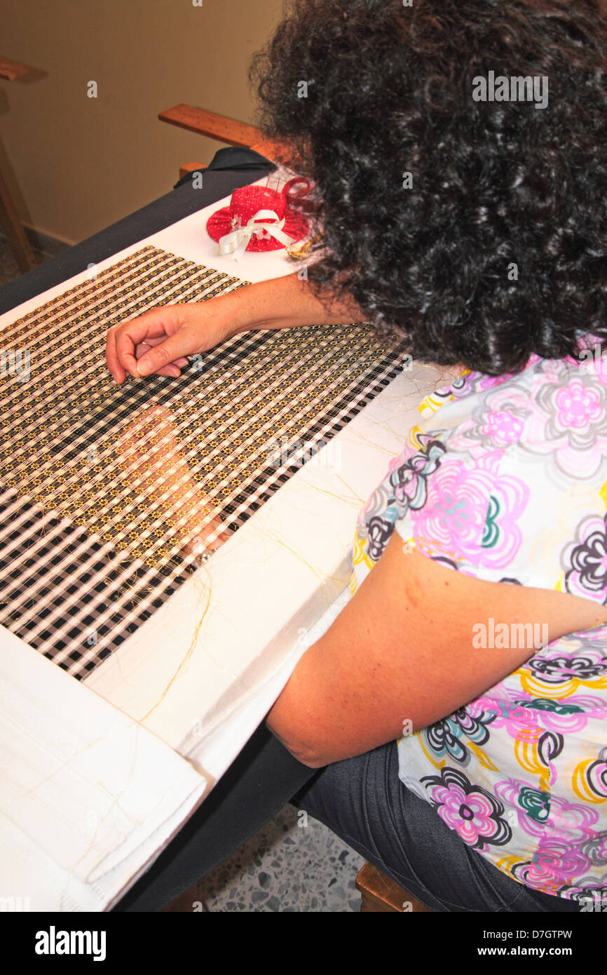 Embroiderer hi-res stock photography and images - Alamy