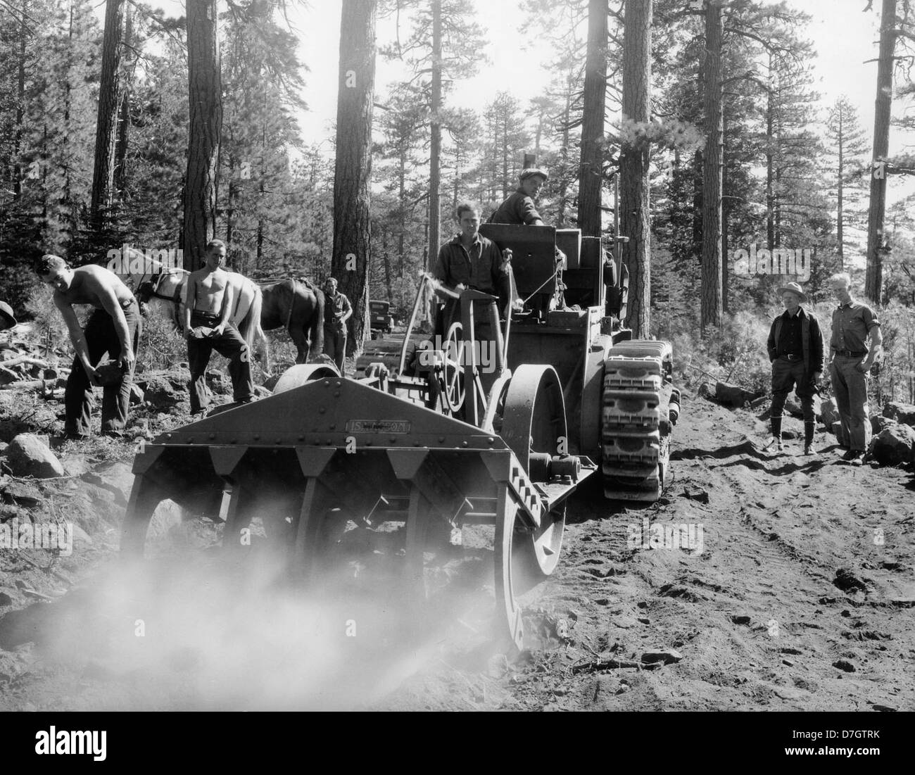 Conservation road Black and White Stock Photos & Images - Alamy