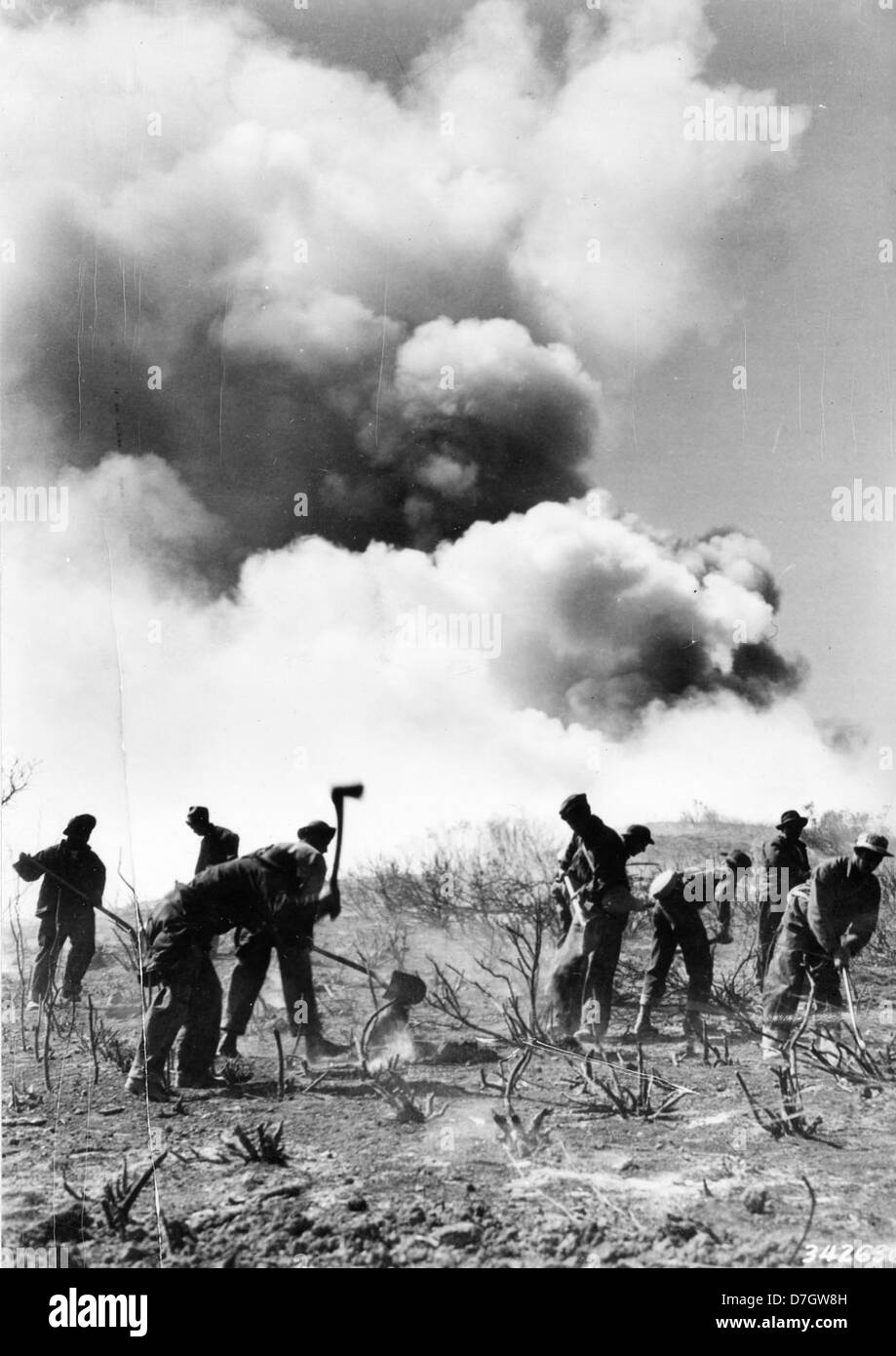 Fire controlling Black and White Stock Photos & Images - Alamy