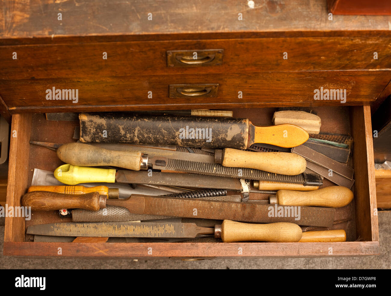 Metal files hi-res stock photography and images - Alamy