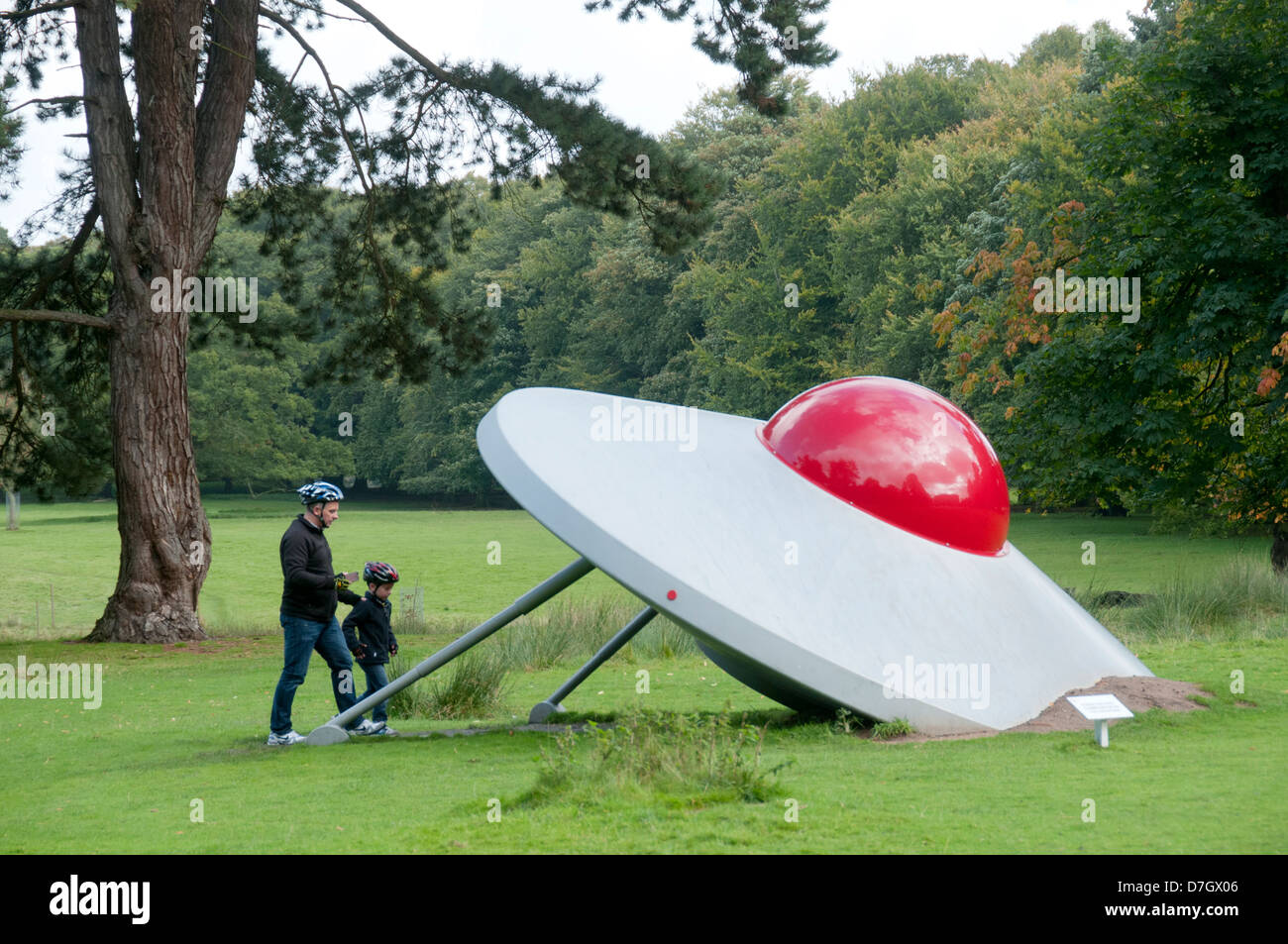 'Vex' by Dinu Li. An exhibit in the Tatton Park Biennial 'Flights of ...