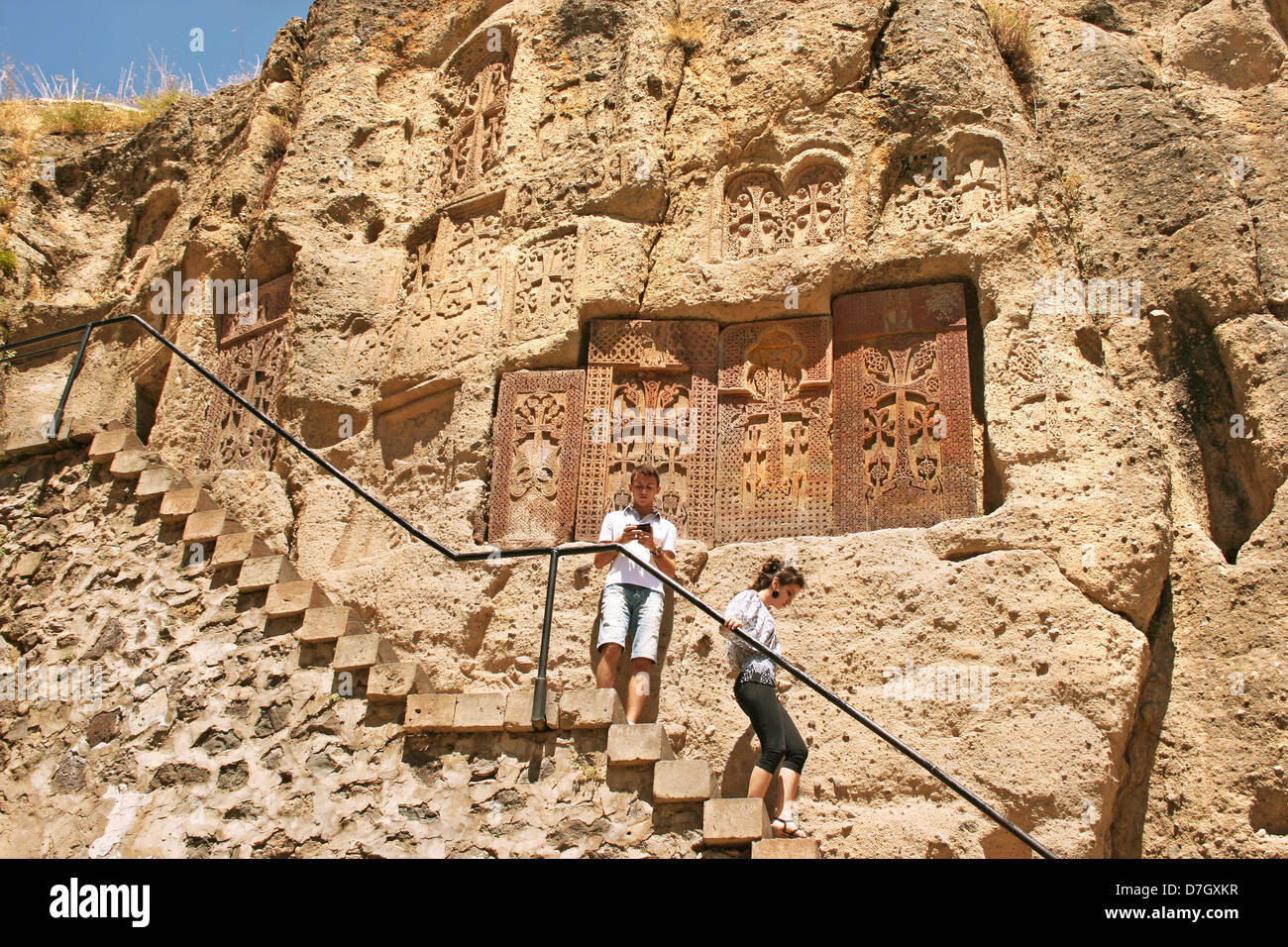 Geghard monastery medieval complex hi-res stock photography and images ...