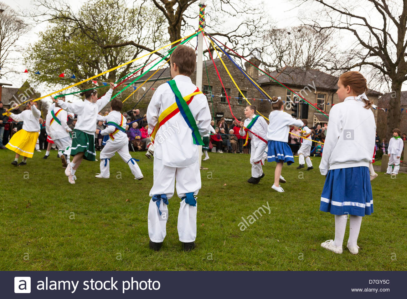 May Day Celebration Pole Stock Photos & May Day Celebration Pole Stock ...