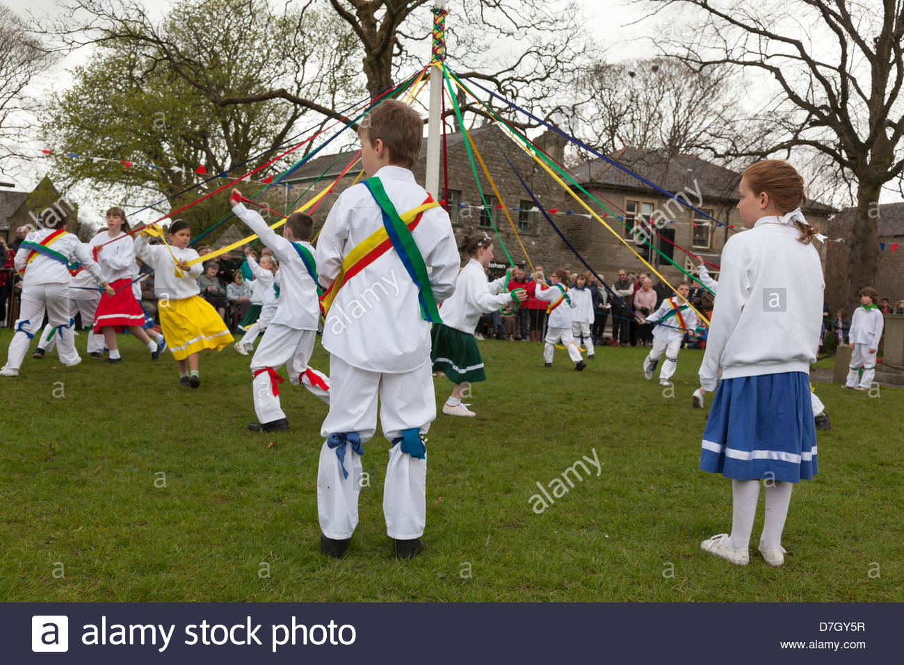 May Day Celebration Pole Stock Photos & May Day Celebration Pole Stock ...