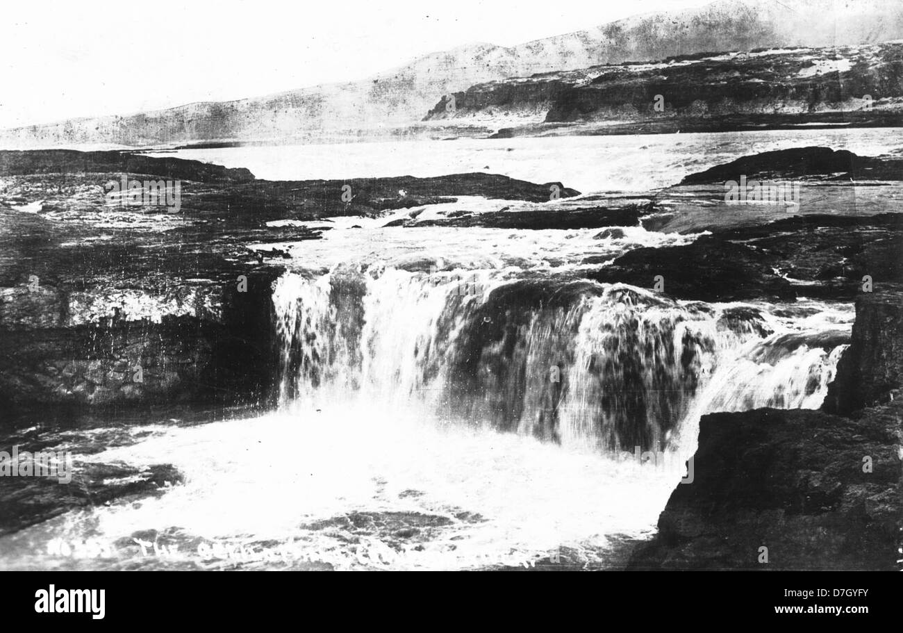 Celilo Falls, once a powerful and sacred site along the Columbia River ...