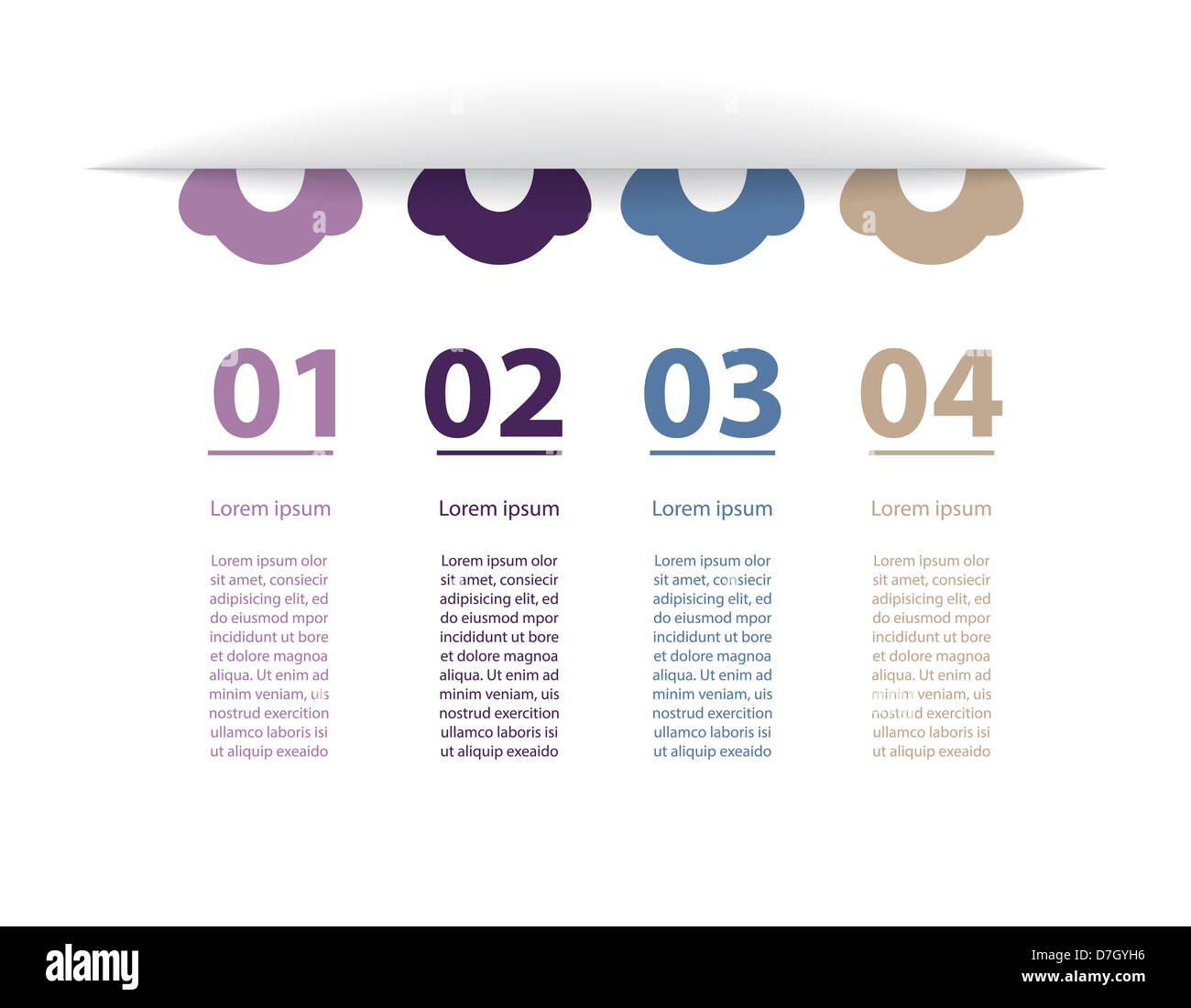 design template with special modern elements Stock Photo - Alamy