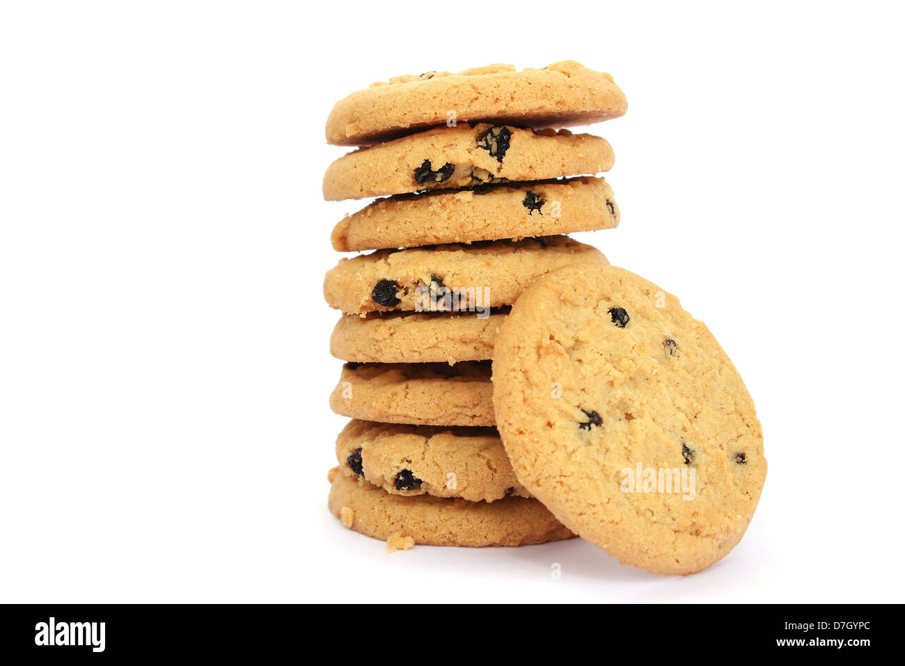 Cookies isolated on white background Stock Photo - Alamy