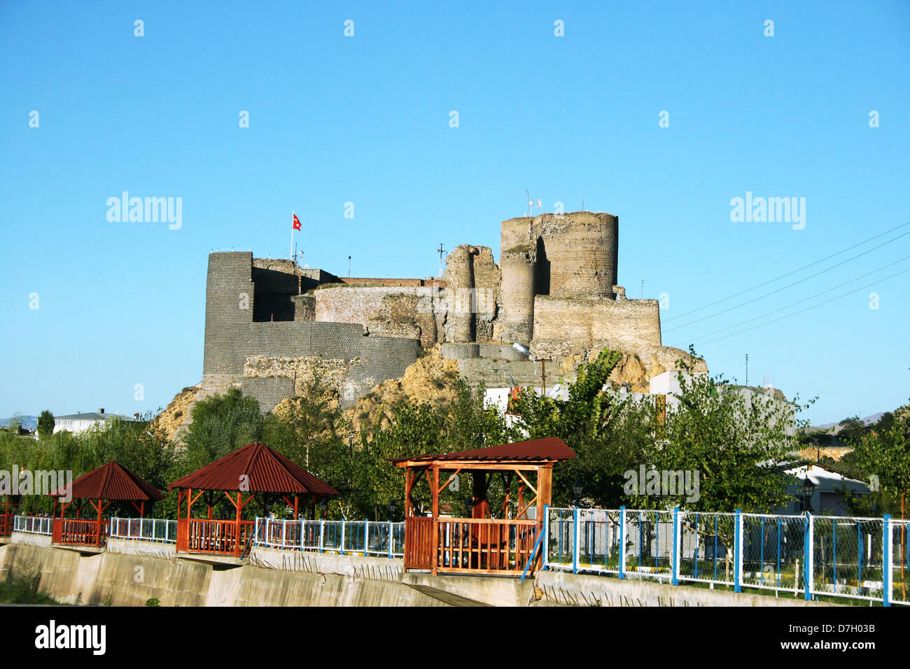 Ancient castle in North Turkey Stock Photo - Alamy