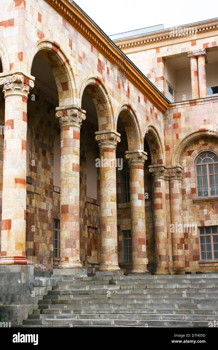 Building in Vanadzor city, Armenia Stock Photo - Alamy