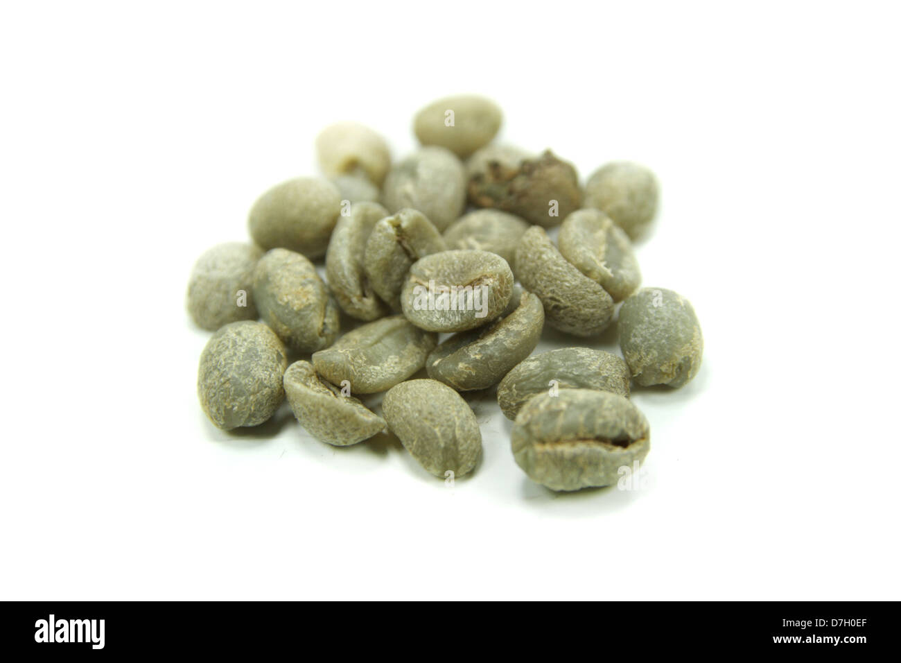 Un-roasted coffee beans Stock Photo - Alamy