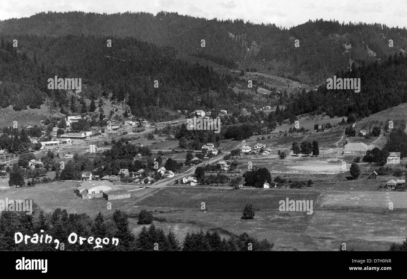 This photograph from the Gerald W. Williams Collection shows Drain ...