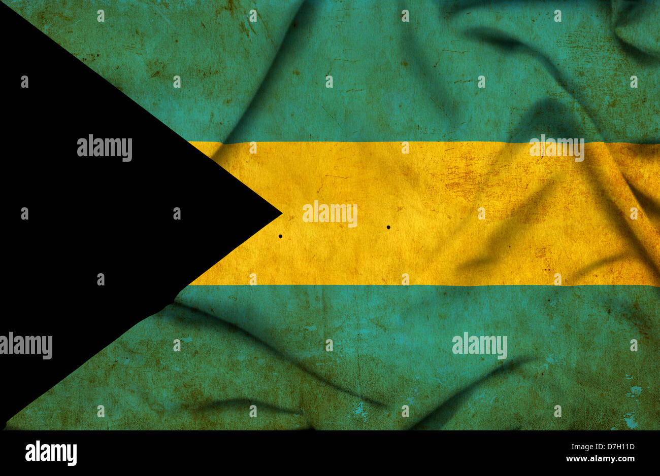 Bahamas waving flag Stock Photo - Alamy