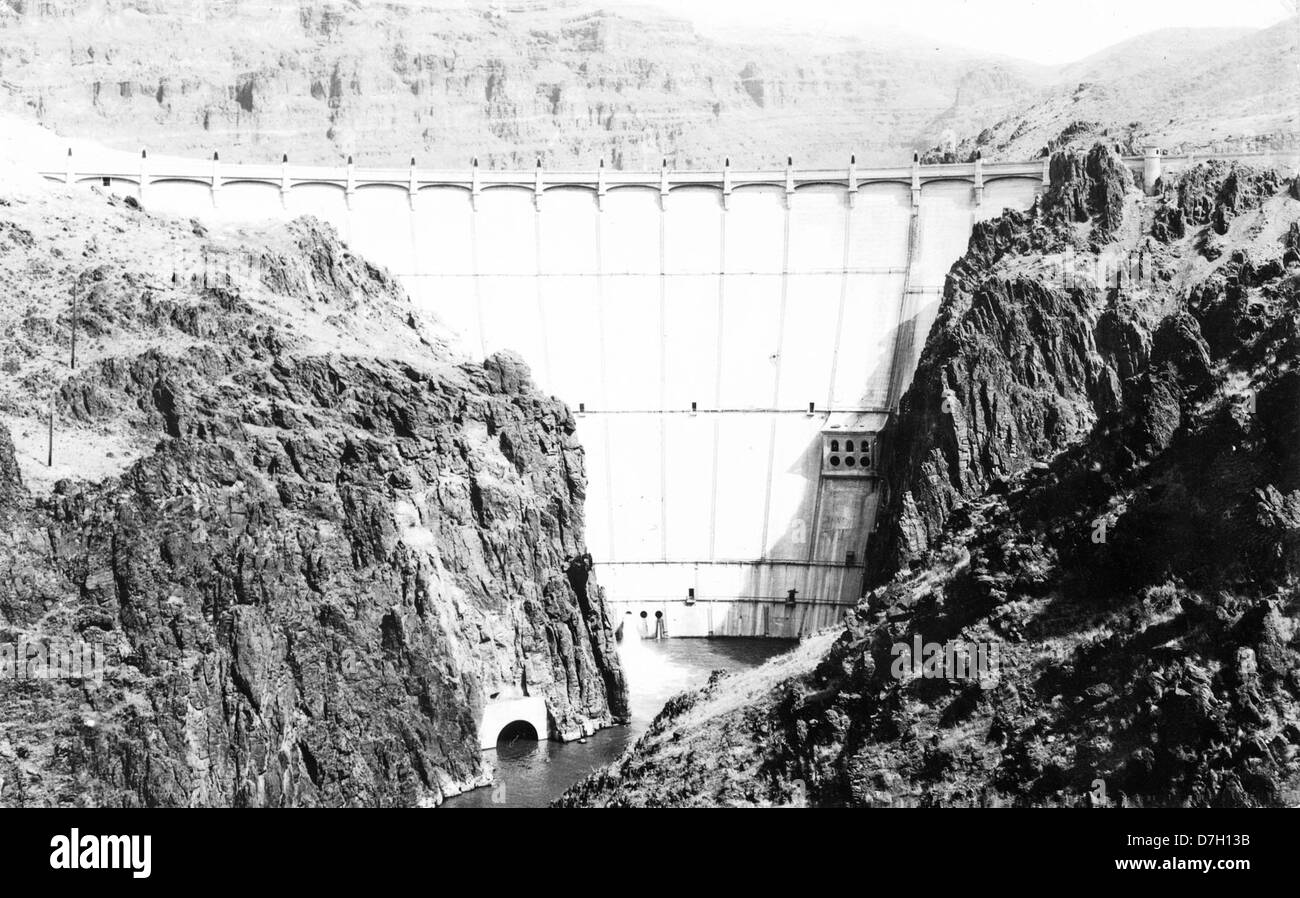 The Owyhee Dam, located near Nyssa, Oregon, is a key infrastructure ...
