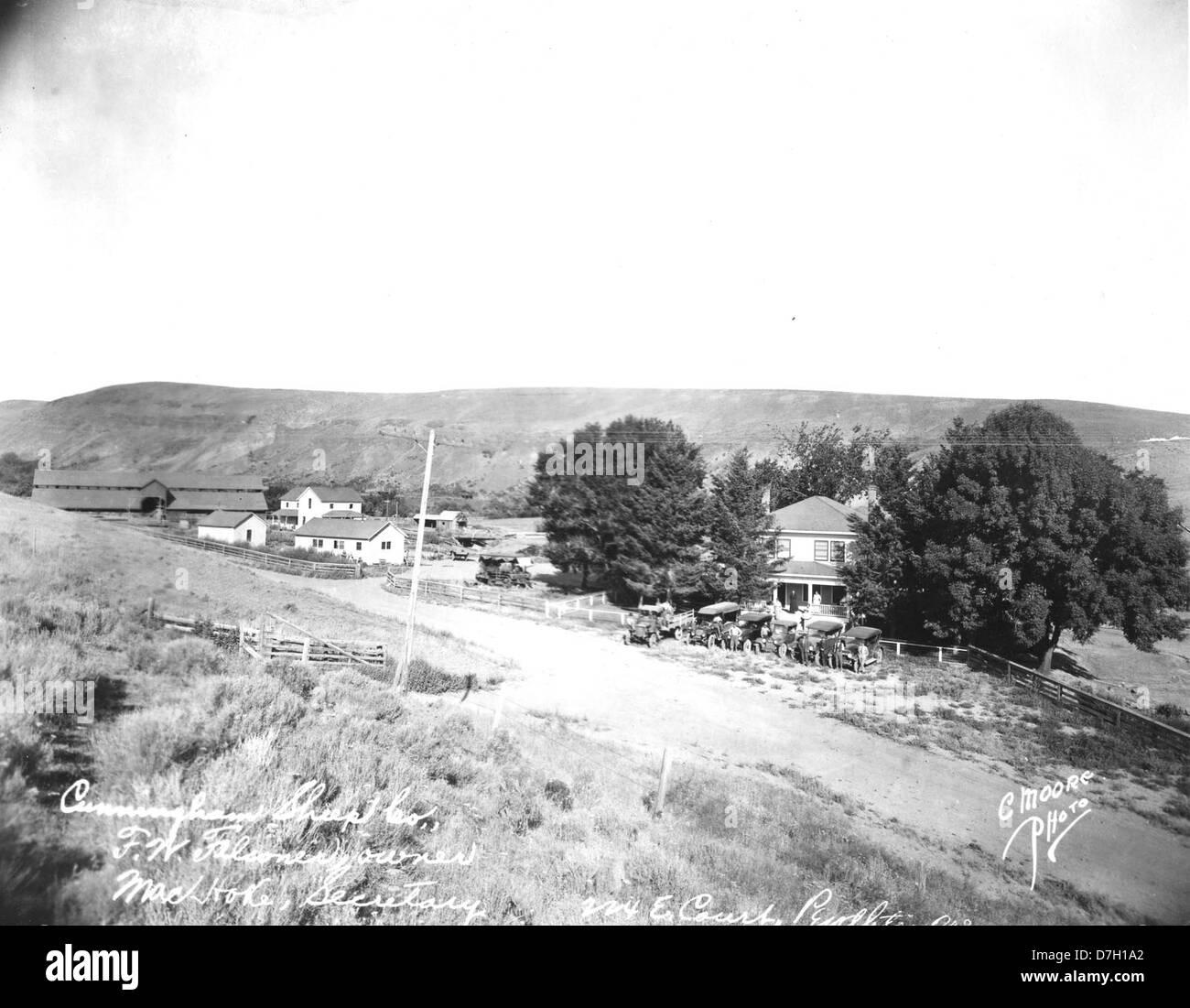The Cunningham Sheep Company buildings are located in Oregon's Umatilla ...