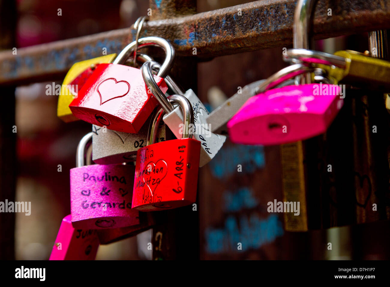 Blue locks hi-res stock photography and images - Alamy
