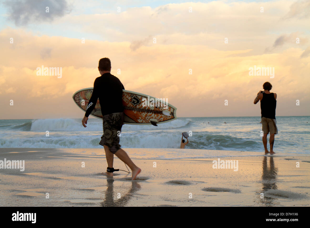 Miami Beach Florida,Atlantic Ocean water public,beach beaches,shore ...