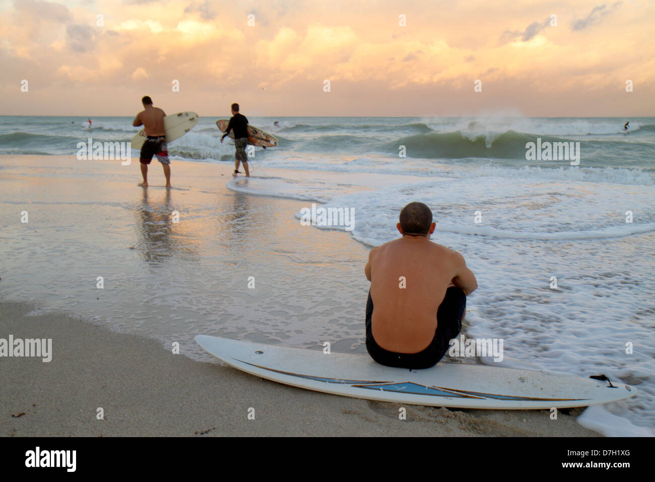 Miami Beach Florida,Atlantic Ocean water public,beach beaches,shore ...