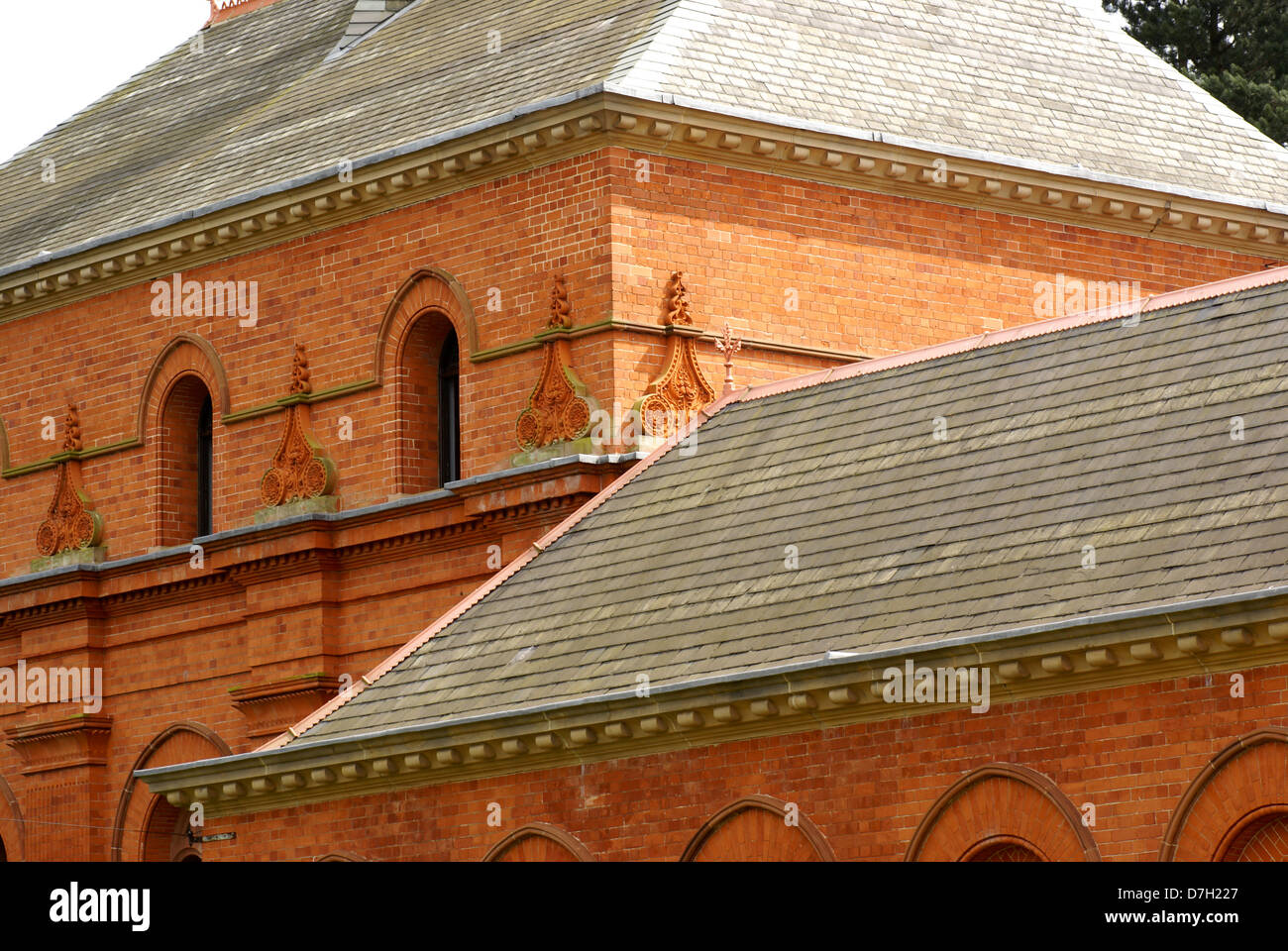 Beautiful Victorian architecture of Papplewick Pumping station Stock ...