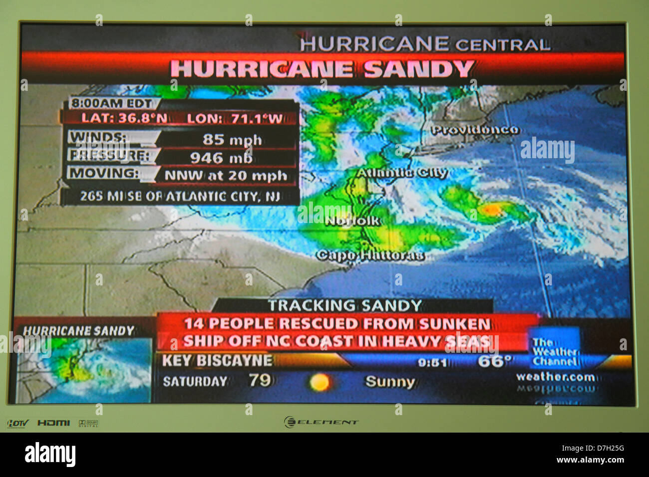 Miami Beach Florida,TV,television,set,screen,flat panel,HDTV,monitor ...