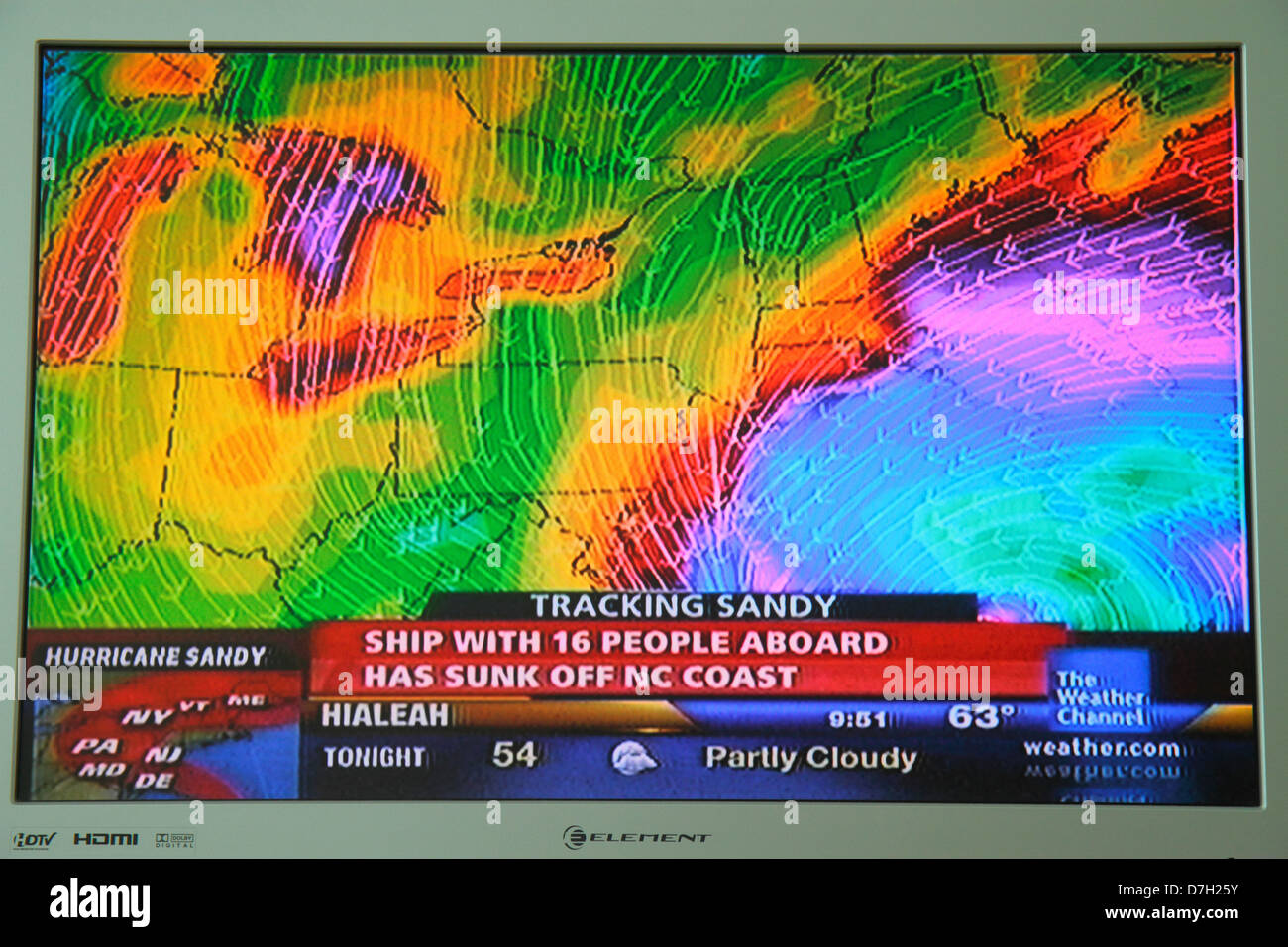 Miami Beach Florida,TV,television,set,screen,flat panel,HDTV,monitor ...