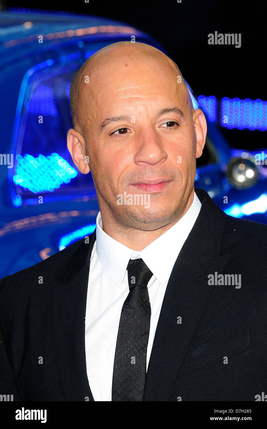 London, UK. 7th May, 2013. Vin Diesal attends The World Premiere of ...