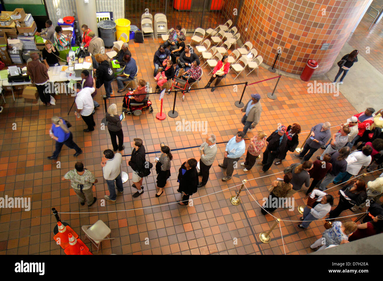 Miami Florida,Stephen P. Clark Government Center,presidential election ...