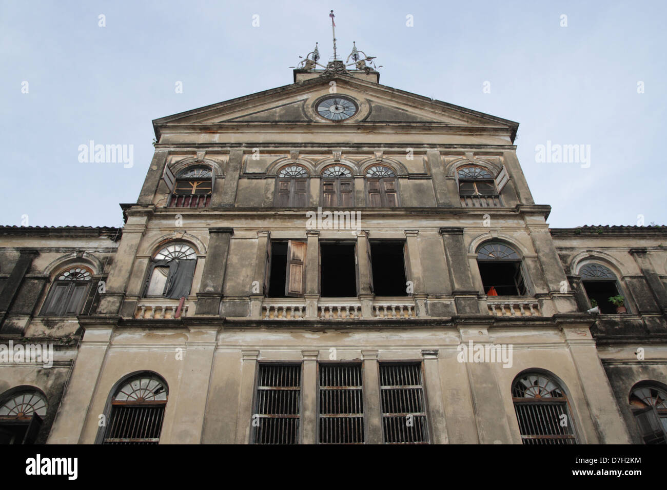 The Old Bang Rak Fire Station , 120 year old Italian architecture in ...