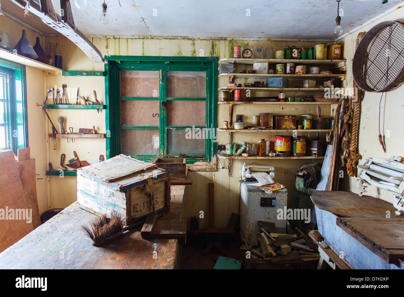 Historic British Antarctic Survey Base "W",Detaille Island, South of ...