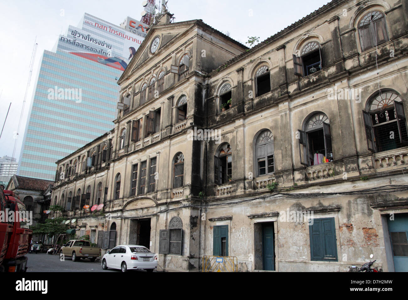 The Old Bang Rak Fire Station , 120 year old Italian architecture in ...